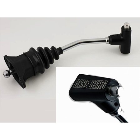 Gene Berg Shifter 12" Curved RHD T-Handle BLACK 60% – Vollks