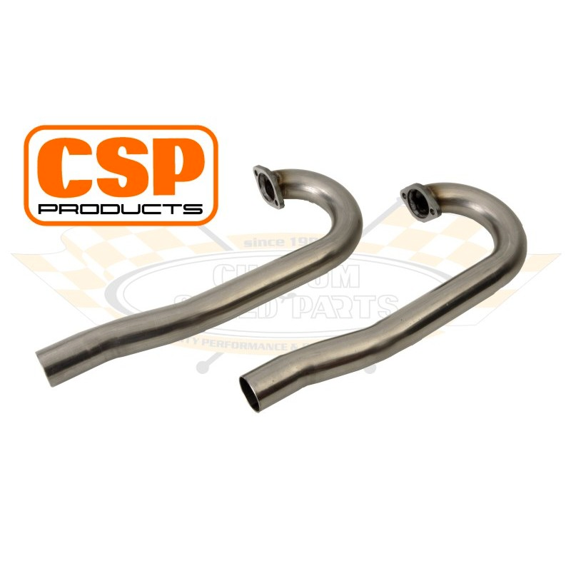 CSP Stainless Steel J Pipes, 38mm (PAIR) – Vollks
